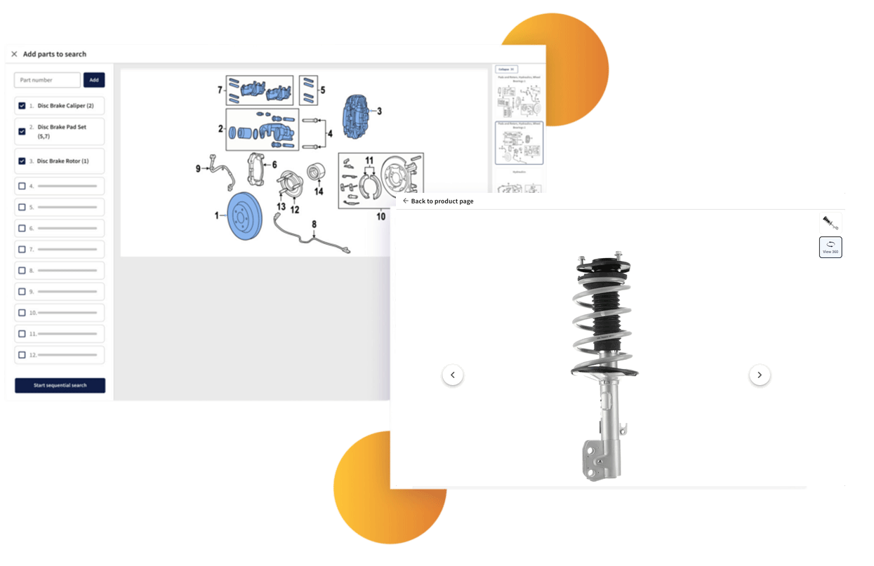 PartsTech Parts Ordering Within Mitchell 1